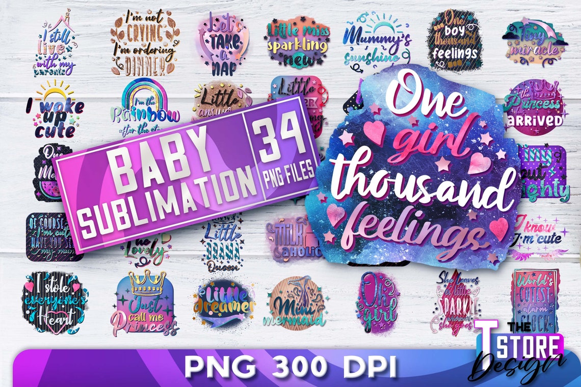 Baby Sublimation Baby PNG Design Baby Quotes Sublimation - Etsy