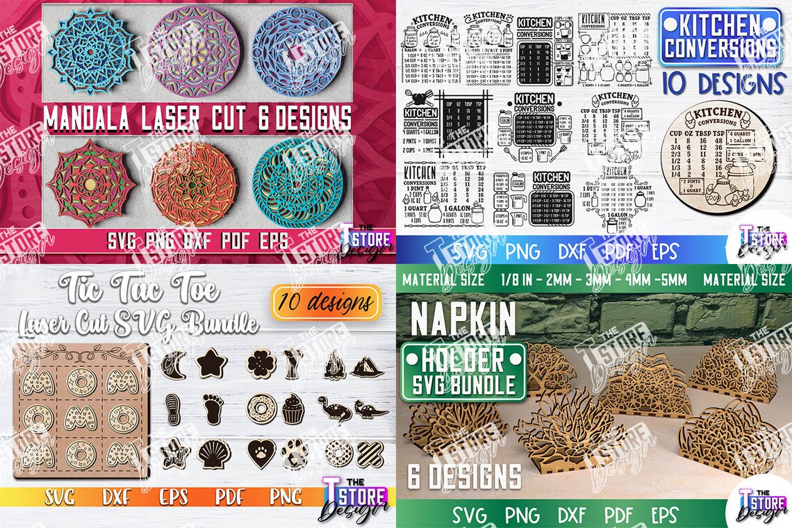 Laser Cut SVG Mega Bundle | Engraving SVG | CNC Files - Etsy