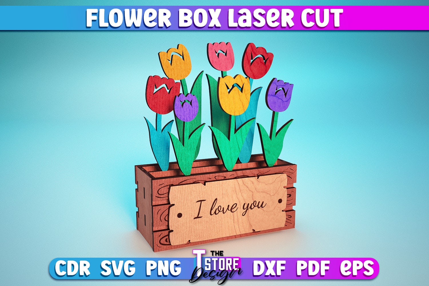 Flower Box Laser Cut SVG Bundle Flower Bouquet Box SVG - Etsy Canada