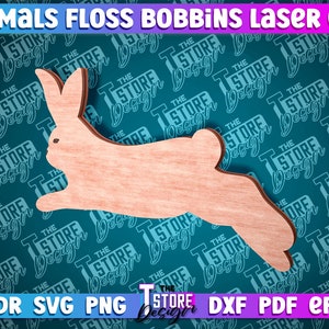 Animals Floss Bobbin Laser Cut Design | Floss Bobbin Laser Design ...