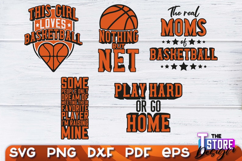 Basketball Quotes SVG Bundle Funny SVG Design Quotes SVG - Etsy