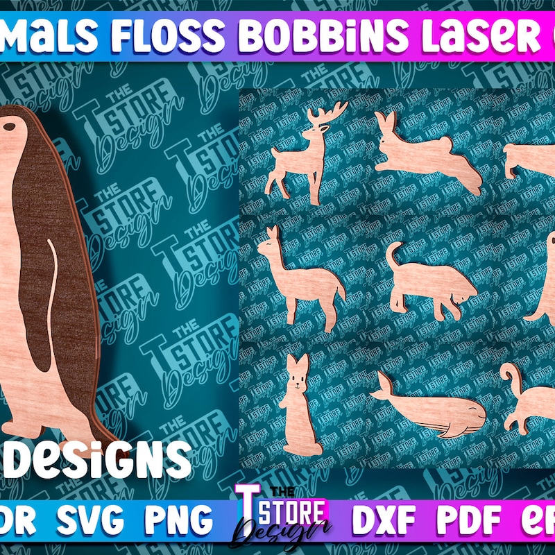 Floss Bobbins - Etsy