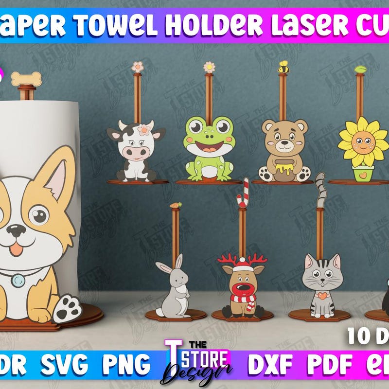 Clamp on Paper Towel Holder 3d Print - Etsy New Zealand