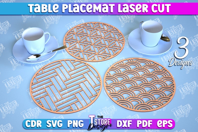 Custom Table Placemat SVG Bundle | Kitchen Design SVG | Funny Quotes - Etsy