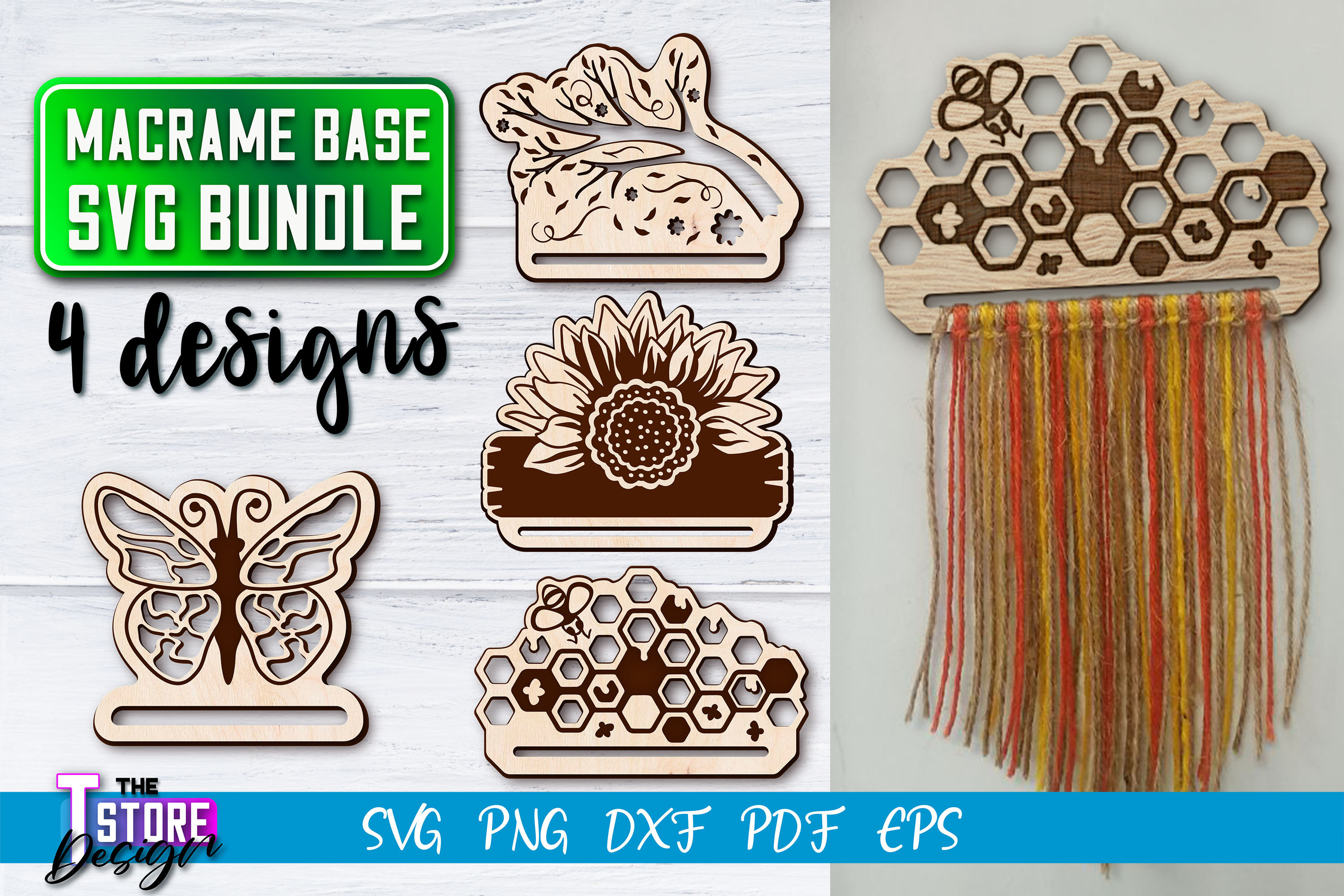 Macrame Base SVG Macrame Laser Cut SVG CNC Files - Etsy