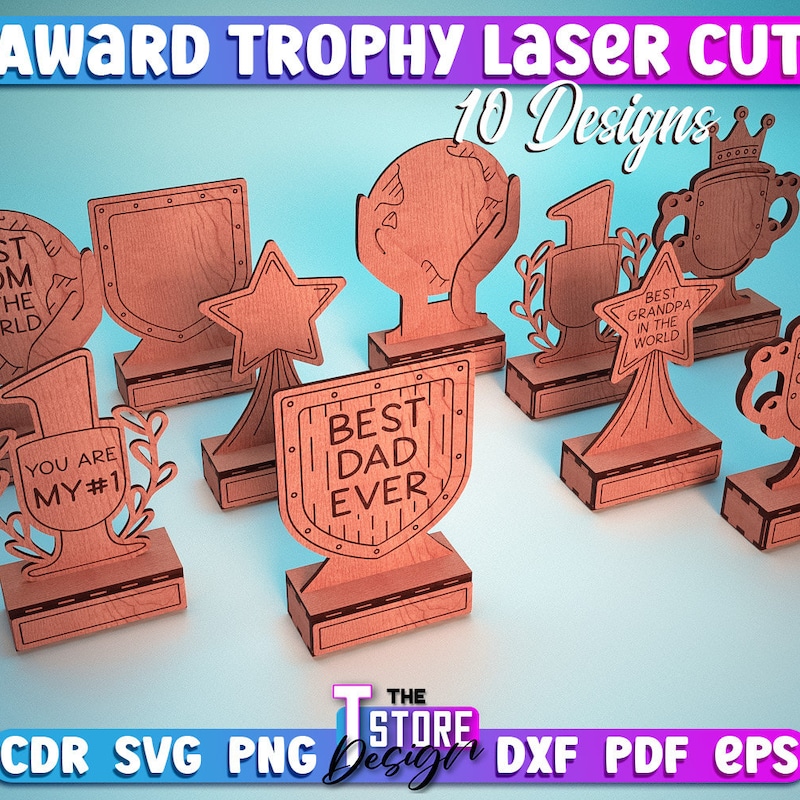 Trophy Svg - Etsy
