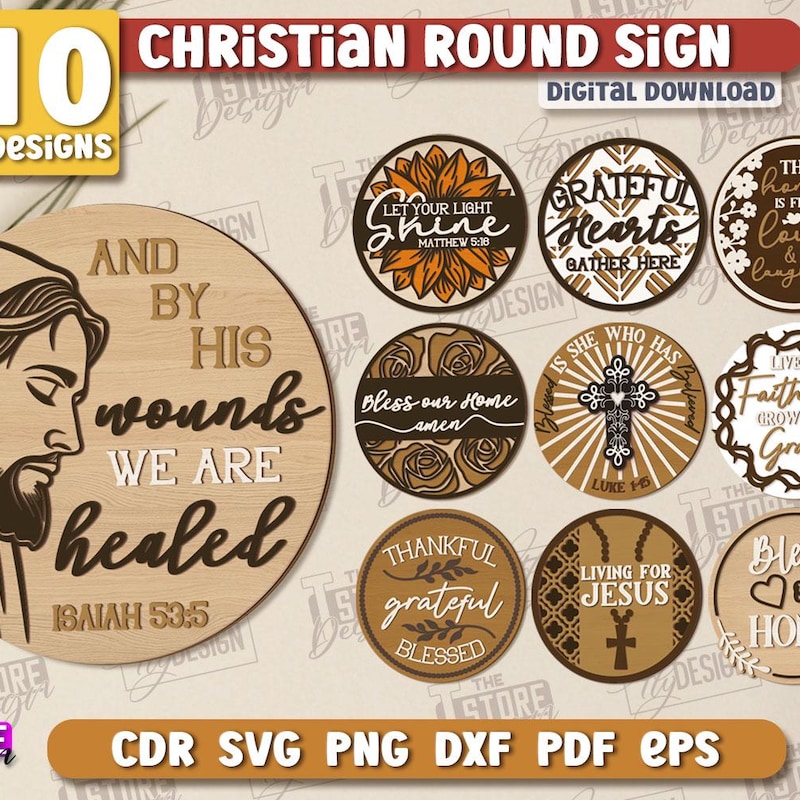 Religious Sign - Etsy