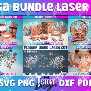 Laser Cut Mega Bundle SVG | CNC Files | Engraving SVG - Etsy