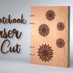 Notebook Laser Cut SVG Bundle | Notebook SVG Design | Laser Cut Files ...
