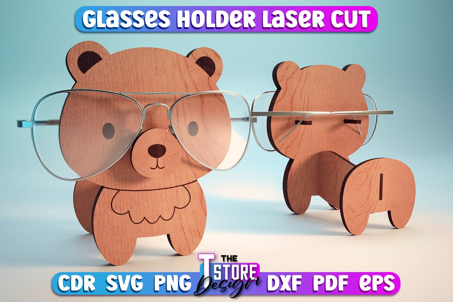 Glasses Holder Laser Cut SVG Bundle Accessories Holder Laser - Etsy UK