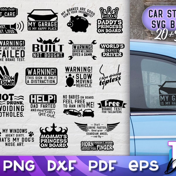 Popular Car Decals - Etsy