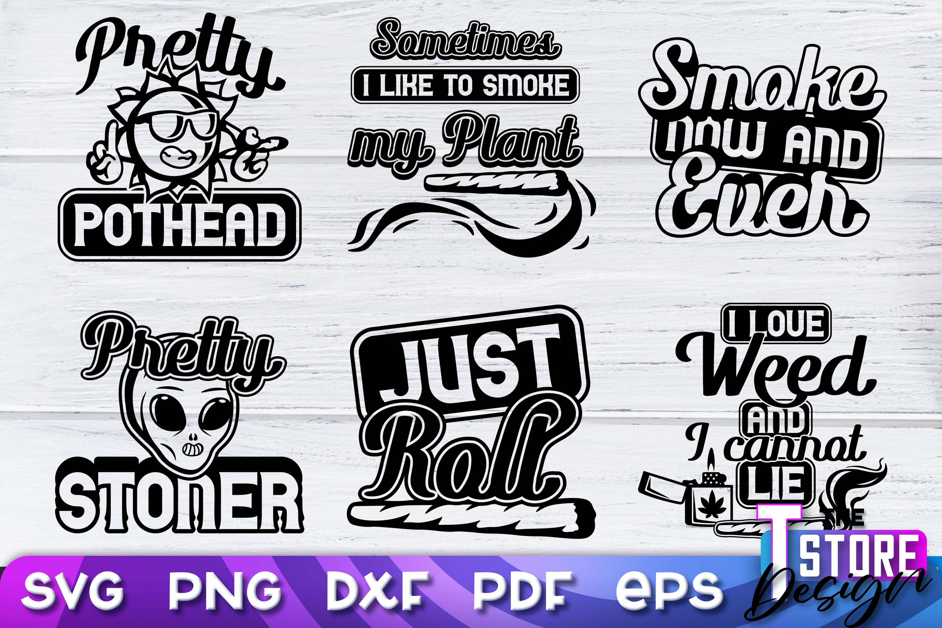 Weed SVG Bundle | Weed Quotes Design | Funny Design - Etsy