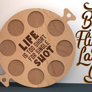 Beer Flights Laser Cut | Alcohol SVG Design | Laser Cut Files - Etsy