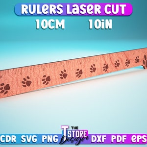Rulers Laser Cut SVG Bundle Kids Rulers SVG Design Laser Cut Files - Etsy