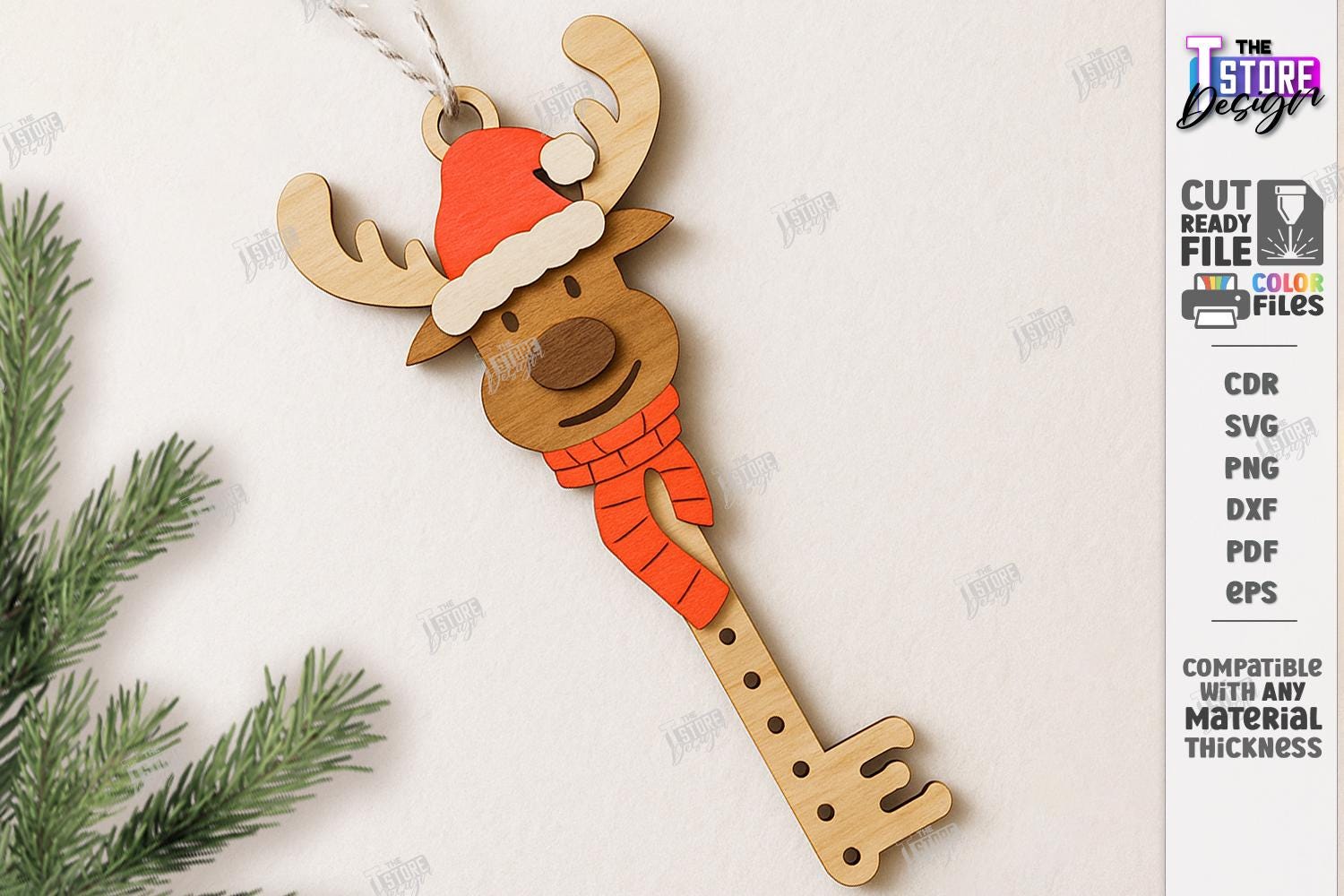 Christmas Magic Keys Laser Cut Bundle | 3D Santa's Magic Key | Santa's ...