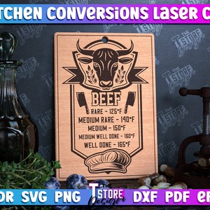 Decorative Kitchen Conversions Laser Cut | Kitchen SVG Design | Laser ...