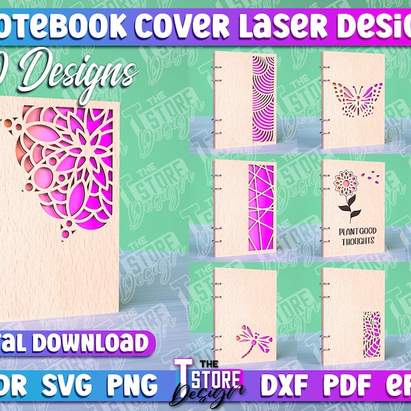 Laser Cut Journal - Etsy