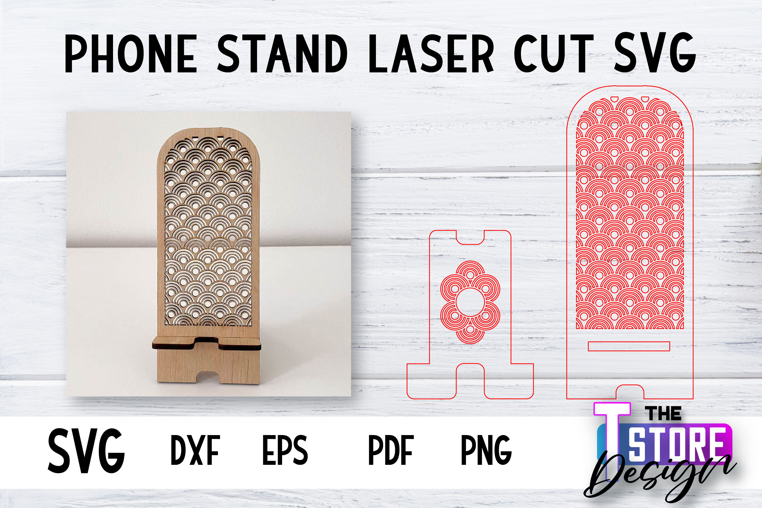Phone Stand Laser Cut SVG | Cell Phone Stand SVG Bundle - Etsy Australia