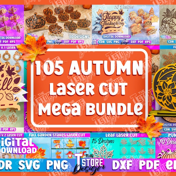 Fall Cut Files - Etsy
