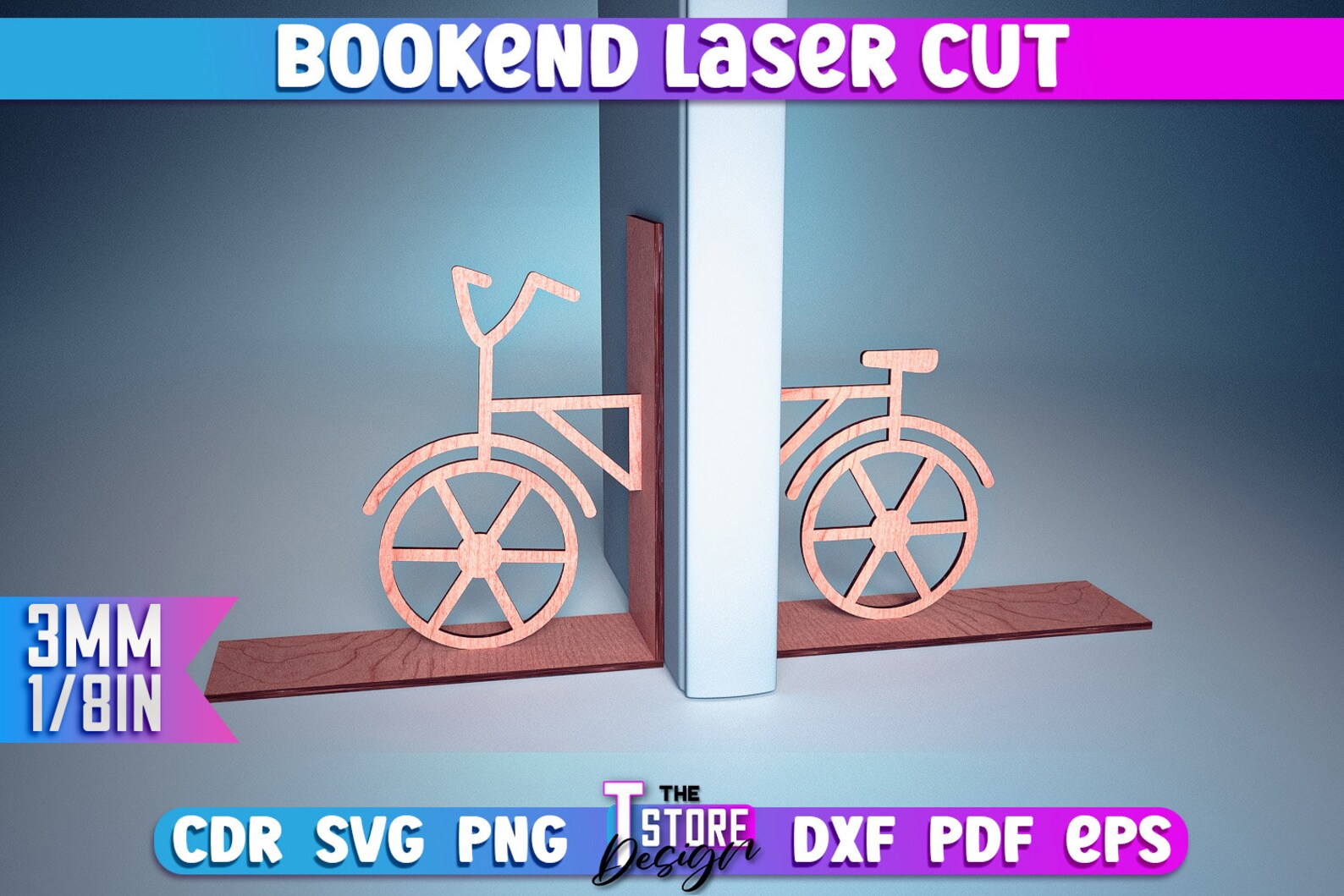 Bookend Laser Cut SVG Bundle |book SVG Design | Laser Cut Files - Etsy