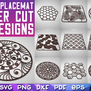 Table Placemat SVG Bundle Kitchen Design SVG Funny Quotes - Etsy