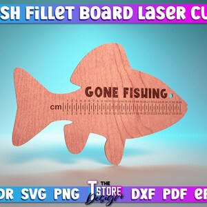 Fish Fillet Design Laser Cut Bundle | Laser Cut SVG Bundle | CNC Files ...