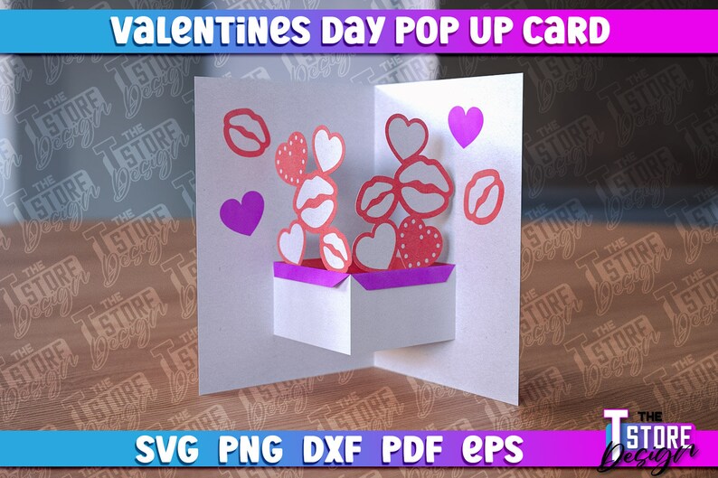 Valentine's Day Pop up Card Card SVG | Love Paper Cut SVG Bundle ...
