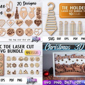 Laser Cut Mega Bundle SVG CNC Files Engraving SVG - Etsy