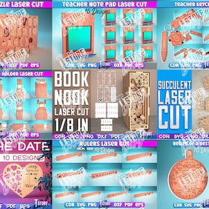 Mega Laser Cut Bundle SVG | CNC Files | Engraving SVG - Etsy
