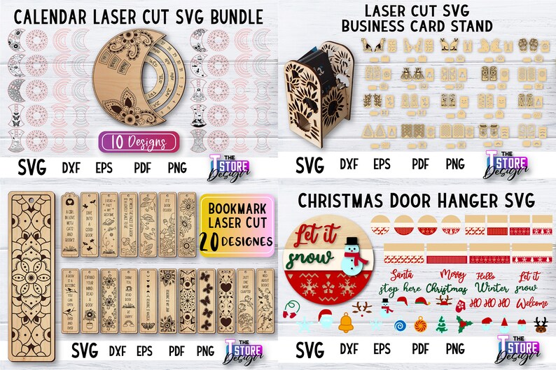 Laser Cut Mega Bundle SVG CNC Files Engraving SVG - Etsy