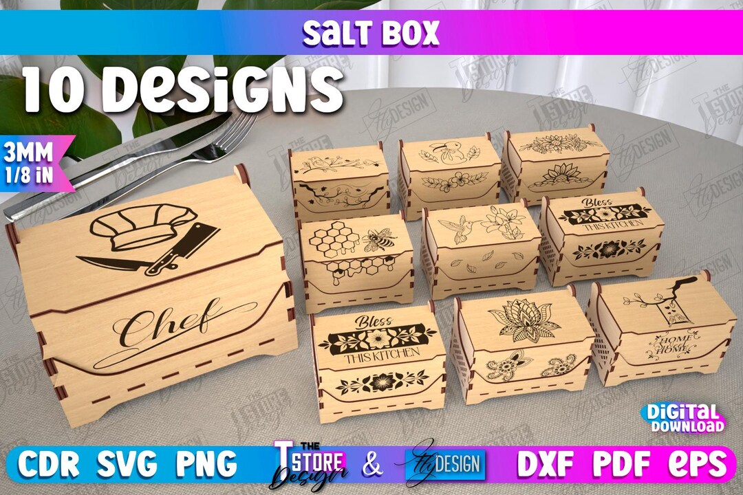 Salt Cellar Box With Lid, Salt Pig, Pinch Pot, Pinch Bowl, Personalized ...