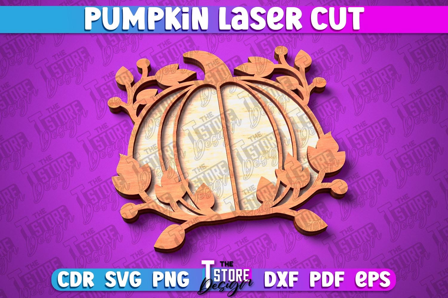 Pumpkin Laser Cut SVG Bundle | Fall SVG Design | Halloween Pumpkin ...