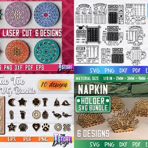 Laser Cut SVG Mega Bundle Engraving SVG CNC Files - Etsy