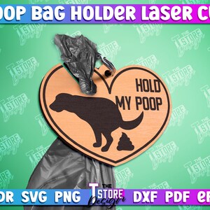 Dog Poop Bag Holders Laser Cut, Used Poop Bag Holder, Pet Lover, Dog ...