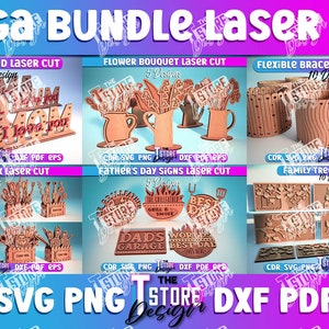 Laser Cut Mega Bundle SVG | CNC Files | Engraving SVG - Etsy