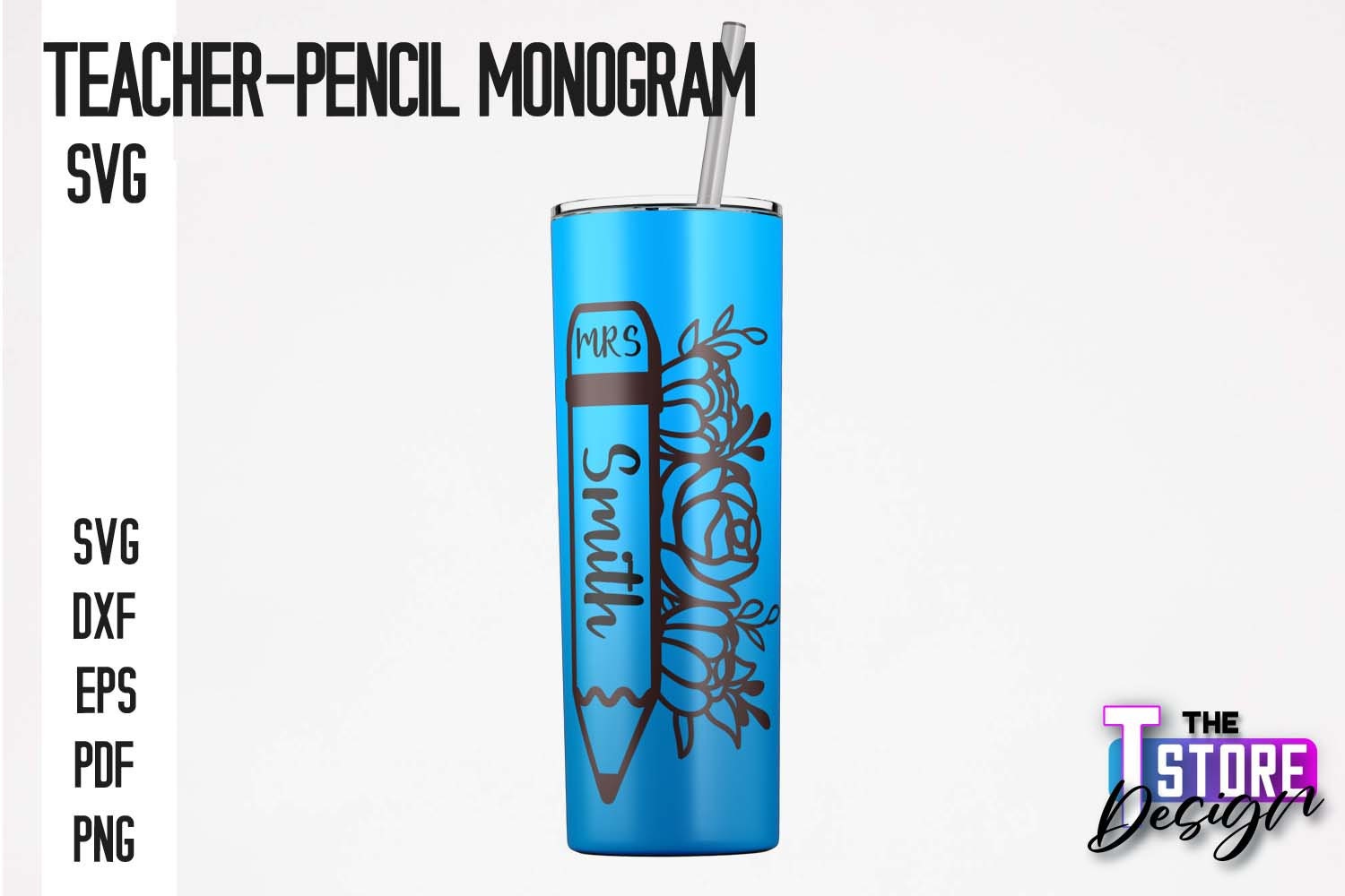 Teacher Pencil Monogram SVG Bundle Pencil Monogram SVG - Etsy