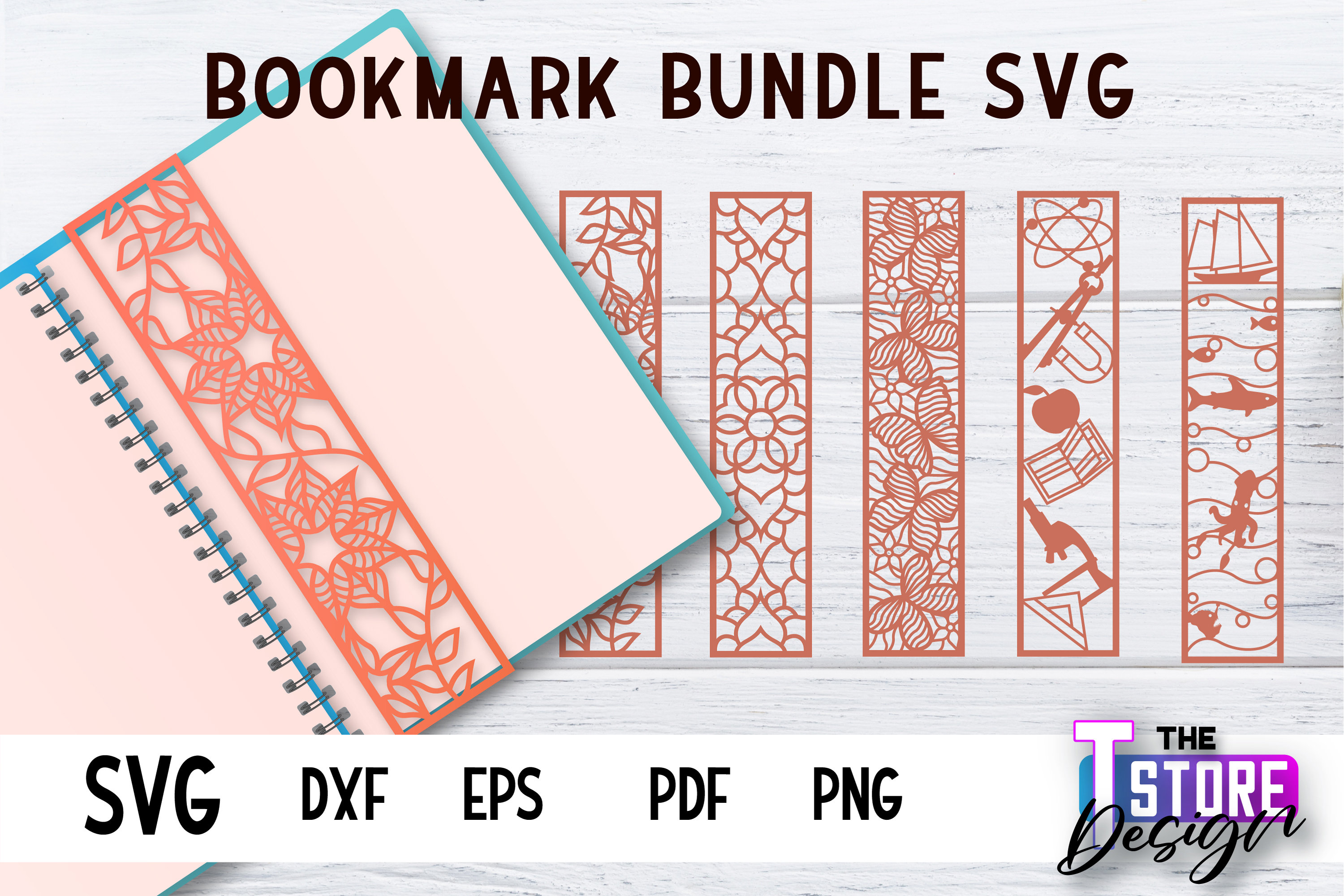 Bookmark SVG Bundle Book Lover SVG Book Nook SVG - Etsy