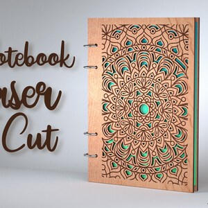 Notebook Laser Cut SVG Bundle | Notebook SVG Design | Laser Cut Files ...