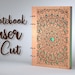 Notebook Laser Cut SVG Bundle Notebook SVG Design Laser - Etsy