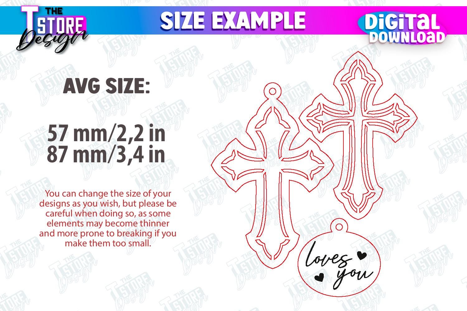 Religious Keychains Laser Cut Bundle, Christian Cross Keychains ...