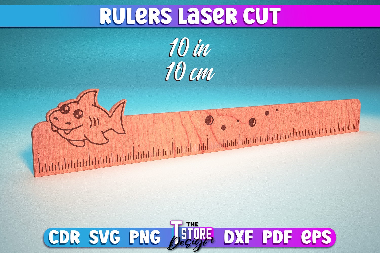 Rulers Laser Cut SVG Bundle Kids Rulers SVG Design Laser - Etsy Canada