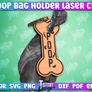 Dog Poop Bag Holders Laser Cut, Used Poop Bag Holder, Pet Lover, Dog ...