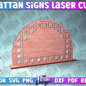 Rattan Signs Laser Cut Bundle Rattan Home Laser Design Rattan Welcome ...
