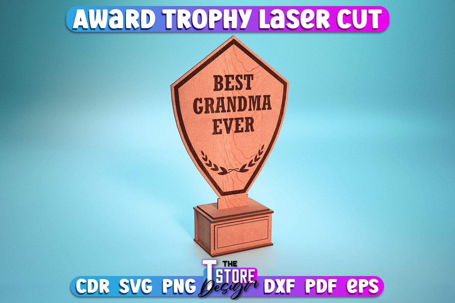 Trofeo de premio Laser Cut SVG Bundle / Trofeo de premio - Etsy México