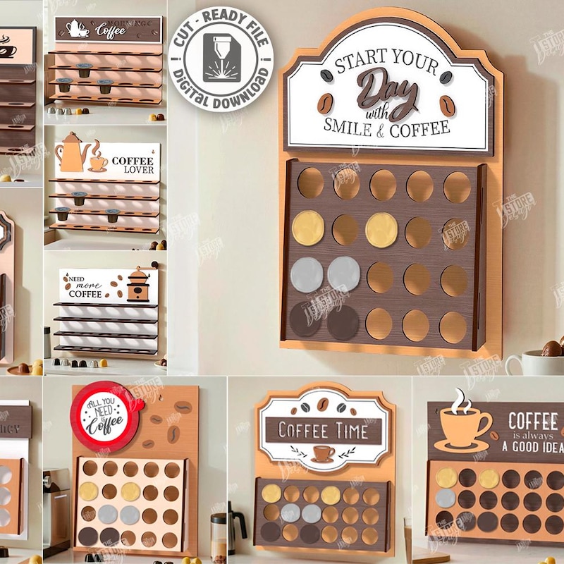 Coffee Pod Box Storage - Etsy