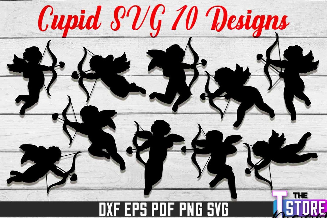 Cupid SVG Bundle | Cupid SVG | Cupid Cut File | Cupid SVG Design ...