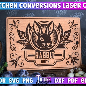 Decorative Kitchen Conversions Laser Cut | Kitchen SVG Design | Laser ...