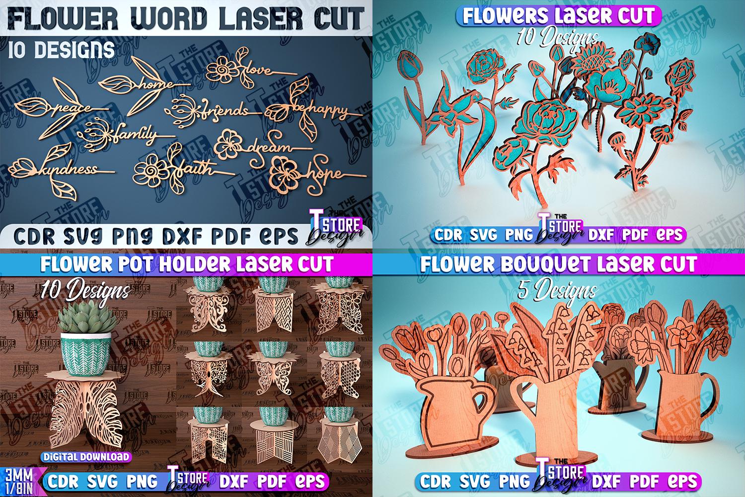 Farmhouse and Garden Laser Cut Mega Bundle, 475 Farm Laser Cut Designs ...