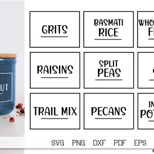 Kitchen Labels SVG Bundle | Kitchen Design | Funny Quotes V.2 - Etsy