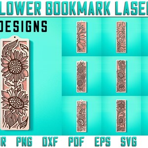 Bookmark Laser Cut Mega Bundle SVG | Bookmark CNC Files | Book Lover ...